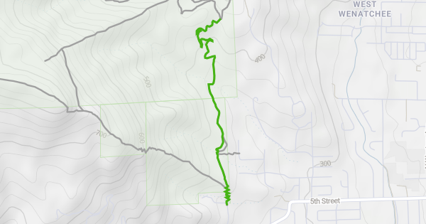 Sage Hills Trail Mountain Biking Trail - Wenatchee