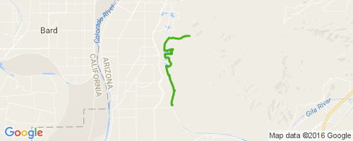 Canal Route Mountain Biking Trail - Yuma, Arizona
