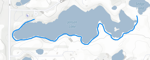 Jensen Lake Trail Multi Trail - Eagan, Minnesota