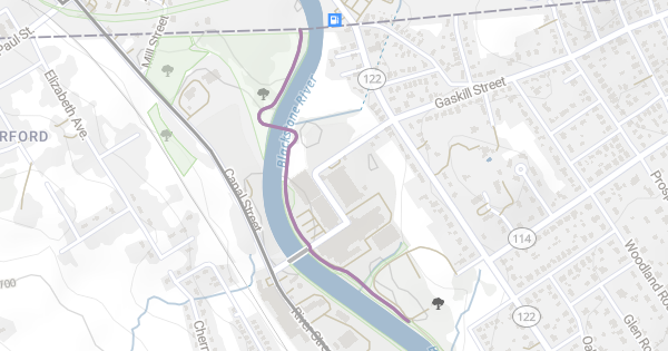 Blackstone River Bikeway - CSP to MP Multi Trail - Woonsocket, RI