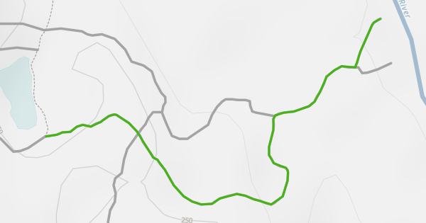 Gander Mountain Forest Preserve Trail Hiking Trail - Antioch