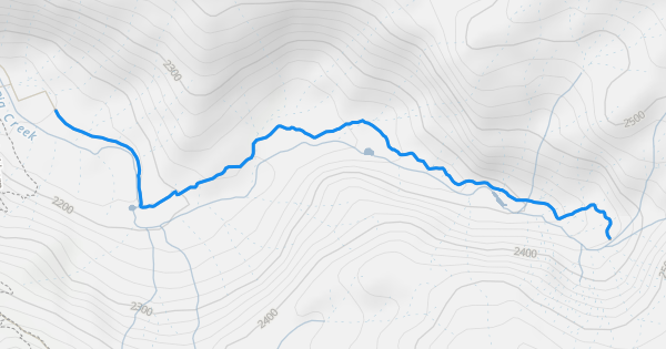 Indian Pools Trail Hiking Trail - Lakeshore, CA