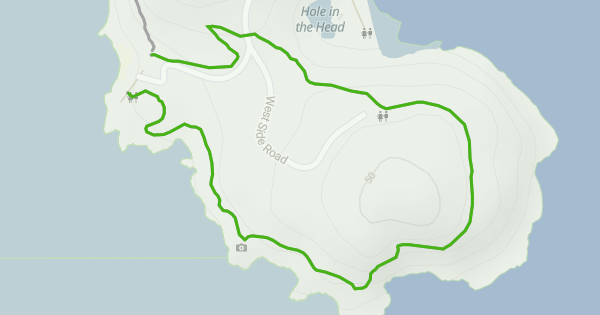 Bodega Head Trail Hiking Trail - Bodega Bay, California