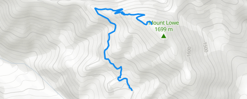 Mount Lowe West Trail Hiking Trail - Altadena, CA