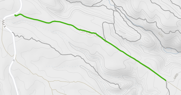 Powerline Point Trail Hiking Trail - Los Alamos, NM
