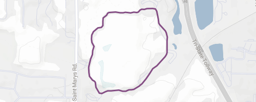 Old School Red Skating Loop Multi Trail - Mettawa, IL