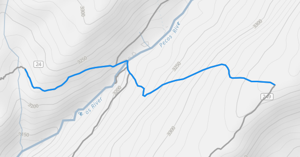 Gascon Trail Hiking Trail - Santa Fe, New Mexico