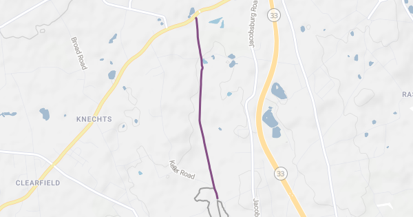 Bushkill Township Trail Mountain Biking Trail - Belfast