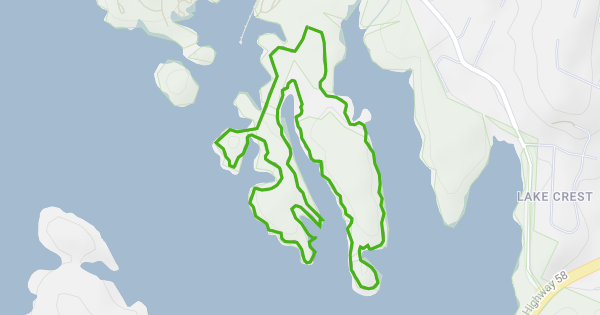 Bay Point Loop Mountain Biking Trail - Chattanooga