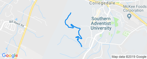 Krebs Cycle Mountain Biking Trail - Collegedale, TN