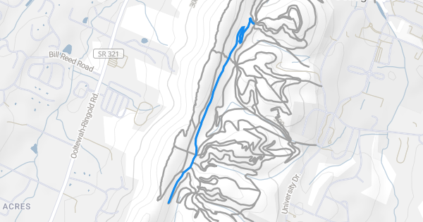 Mid Ridge Mountain Biking Trail - Collegedale, Tennessee