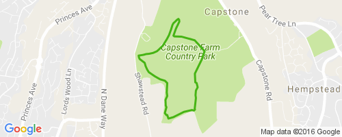 Capstone Farm MTB Trail Mountain Biking Trail - Gillingham Kent