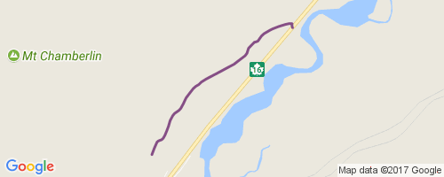 Mt Chamberlain Traverse Road Mountain Biking Trail - Valemount