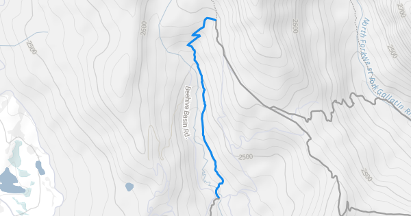 Beehive Basin Multi Trail - Big Sky, Montana