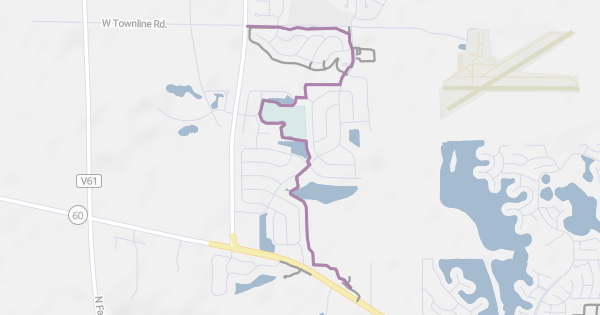 Prairie Walk Subdivision Trail Multi Trail - Round Lake