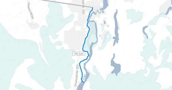 TCT - Old Pinawa Trail Mountain Biking Trail - Pinawa, MB
