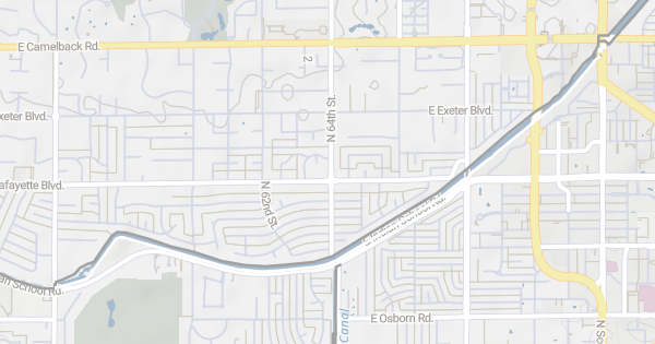 Arizona Canal Mountain Biking Trail - Scottsdale, AZ