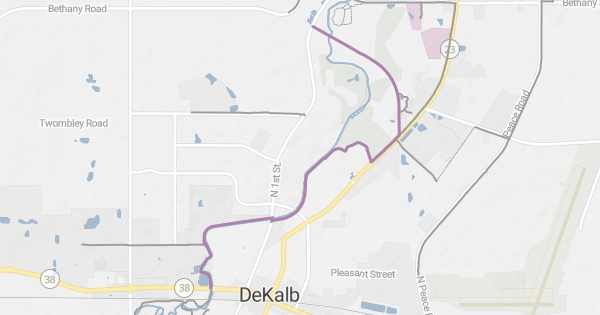 DeKalb Nature Trail Multi Trail - DeKalb, IL