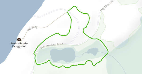 Seven Mile Lake Trail Multi Trail - Hiles, Wisconsin