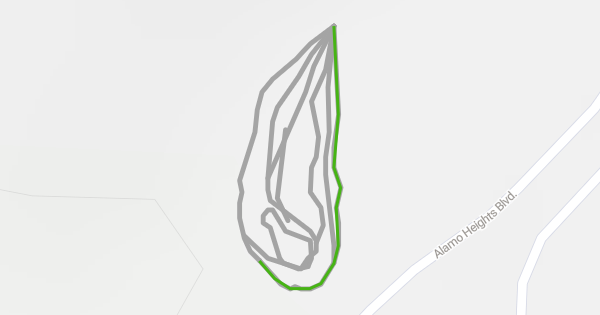 Grom Line Mountain Biking Trail - San Antonio, Texas