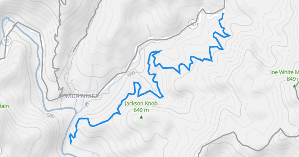 Estes Mill Mountain Biking Trail - Mortimer, NC