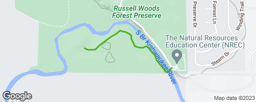 Russell Flood Plain Trail Hiking Trail - Genoa, Illinois