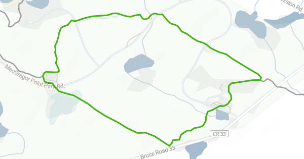 Deer Run Loop Trail Multi Trail - Saugeen Shores, Ontario