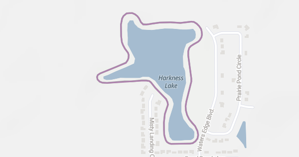 Harkness Lake Park Path Multi Trail - DeKalb, IL