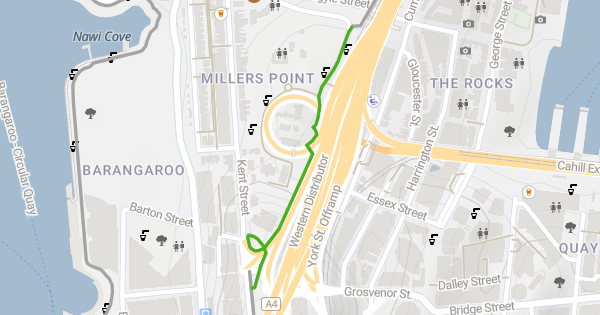 Harbour Bridge to Wynyard Mountain Biking Trail