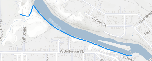 Grand Ledge Island Park to Fitzgerald Park Multi Trail - Grand Ledge