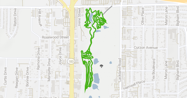 North Z Boaz Park MTB Trail Multi Trail - Fort Worth