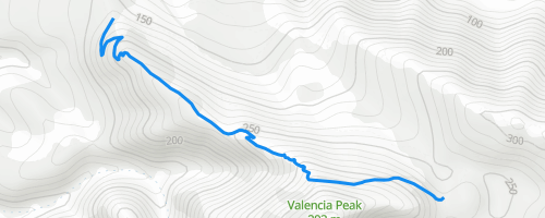 Valencia Peak Trail Hiking Trail - Los Osos, California