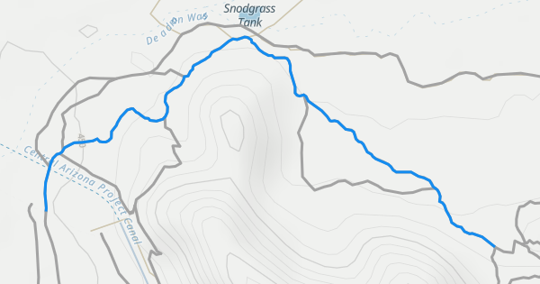Pyramid Peak Access Mountain Biking Trail - Phoenix