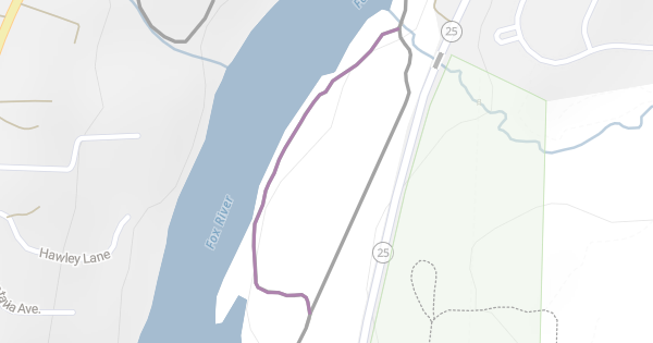 Fox River Trail Side Loop Multi Trail - Geneva, Illinois