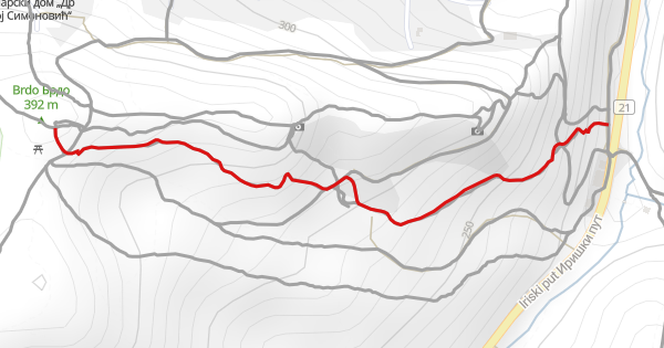 Forest Mountain Biking Trail - Fruska Gora, Novi Sad