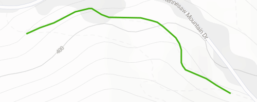 Picket Line Trail Hiking Trail - Marietta, Georgia