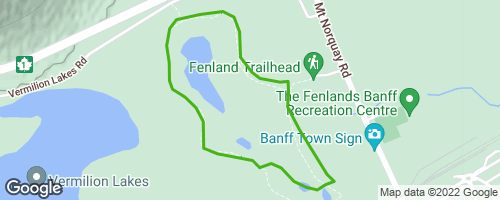 Fenland Loop Mountain Biking Trail - Banff, AB