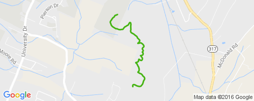 Rolling Ridge Mountain Biking Trail - Collegedale, TN