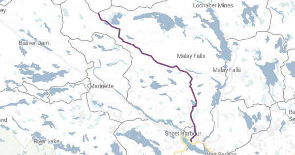 ATVANS #107 Sheet Harbour Multi Trail - - Nova Scotia