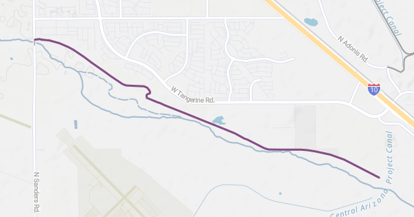 Santa Cruz River Path Multi Trail - Marana, AZ
