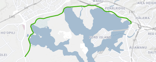 Pearl Harbor Bike Path Multi Trail - Pearl City, HI