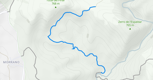 Fuente de Tamara a Huevo de Morrano Hiking Trail - Huesca