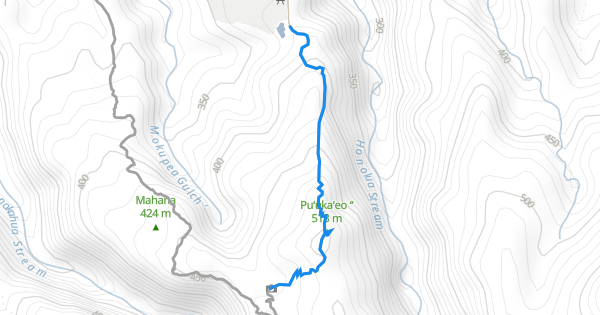 Honolua Ridge Trail Hiking Trail - Kapalua, Hawaii