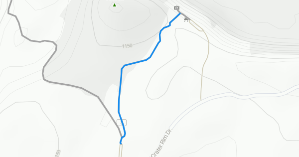 Devastation Trail Hiking Trail - volcano, Hawaii