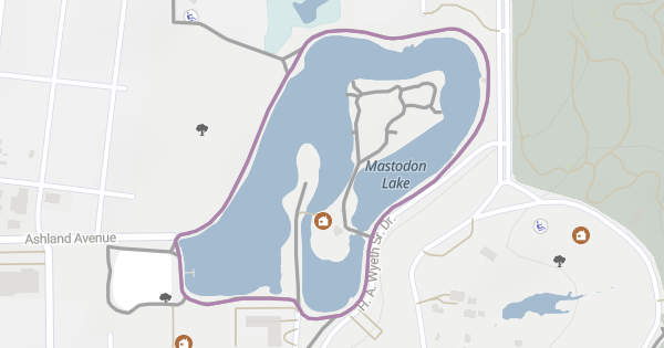 Mastodon Lake Trail Multi Trail - Aurora, Illinois
