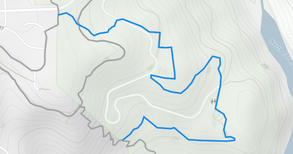 Cardiac Bypass Trail Mountain Biking Trail - Auburn