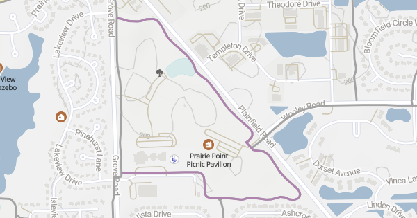 Prairie Park Loop Trail Multi Trail - Oswego, Illinois