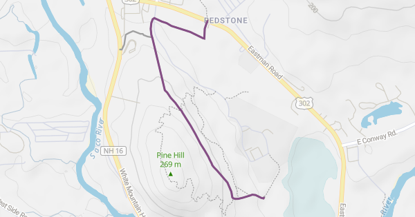 New Hampshire Snowmobile Trail Map