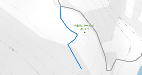 Pajarito Mountain Summit Trail Hiking Trail - Los Alamos