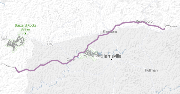 North Bend Rail Trail (Ritchie County) Multi Trail - - West Virginia